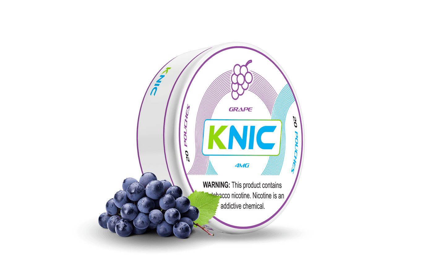 KNIC Nicotine Pouches by K Tropix – Pure Nicotine, Incredible Flavors ...